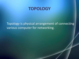 Topology presentation | PPTX