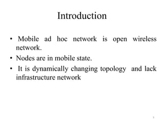 Topology hiding Multipath Routing Protocol in MANET | PPT