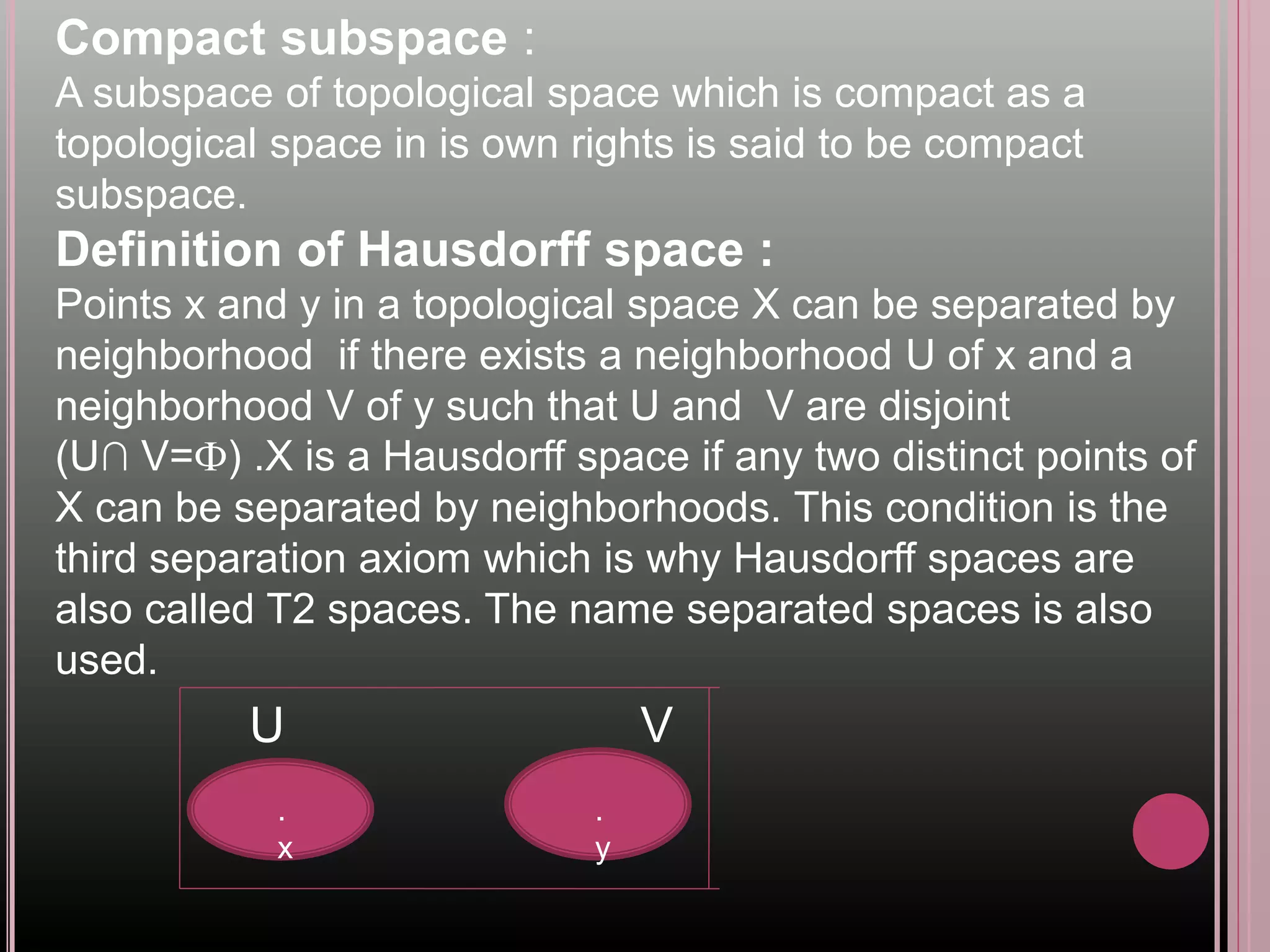 Topology M.Sc. 2 semester Mathematics compactness, unit - 4 | PPTX