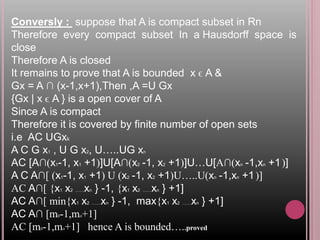 Topology M.Sc. 2 semester Mathematics compactness, unit - 4 | PPTX