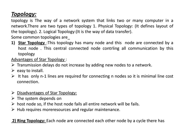 Topology Note | PPT