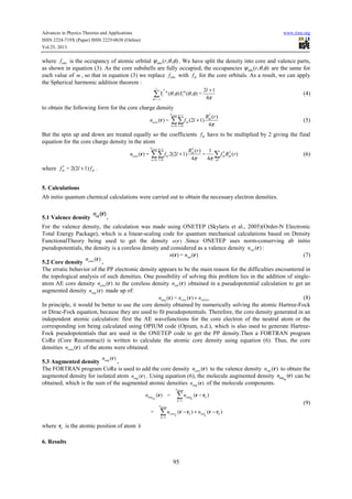 Topology of charge density from pseudopotential density functional theory calculations | PDF