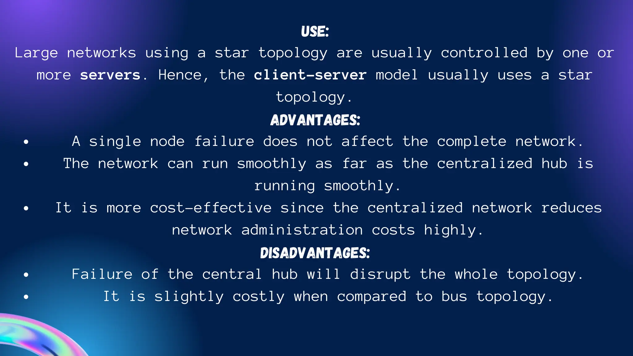 Topology of the Network class 8 .ppt pdf | PDF