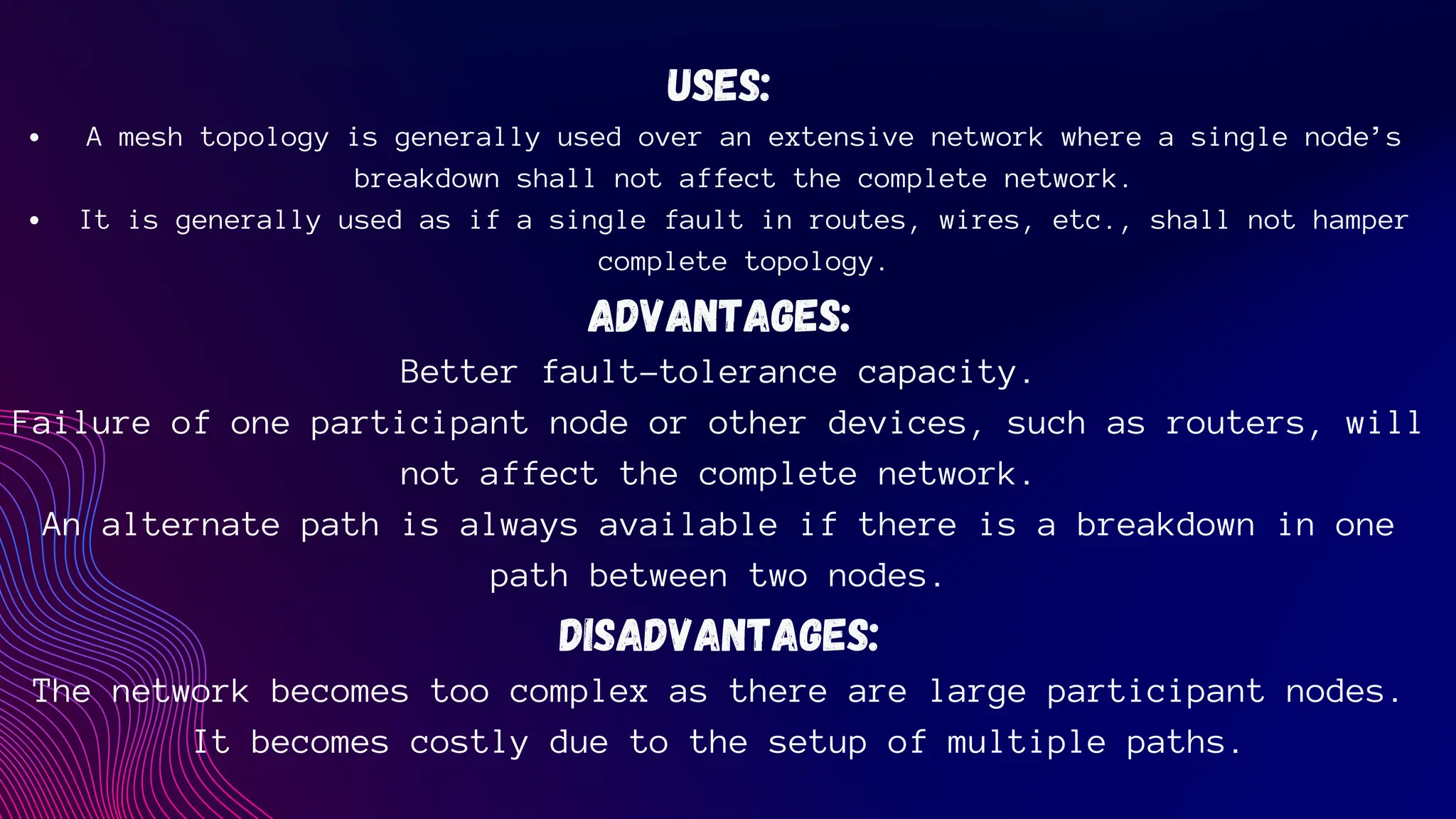 Topology of the Network class 8 .ppt pdf | PDF