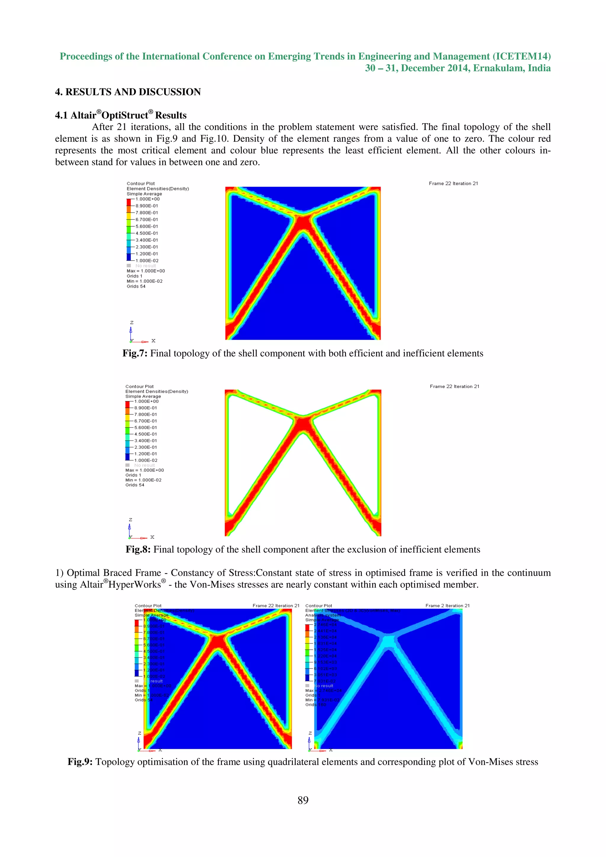 Topology optimisation of braced frames for high rise buildings | PDF ...
