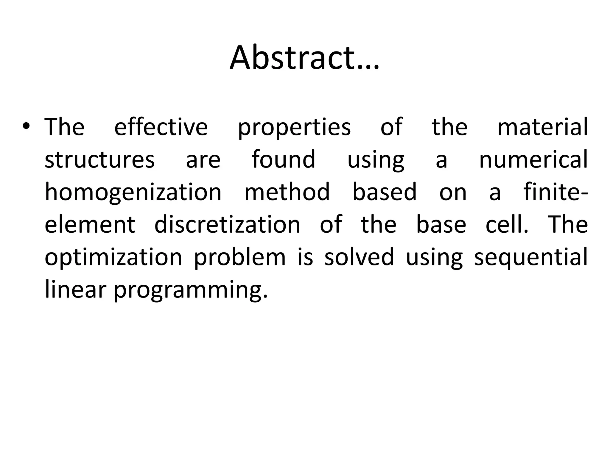 Topology optimization2 for sir | PPTX