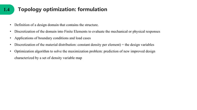 Topology Optimization for Additive Manufacturing as an Enabler for ...