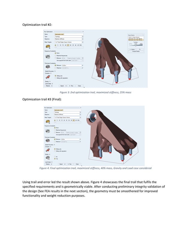 Topology optimization - Metal Bracket | PDF