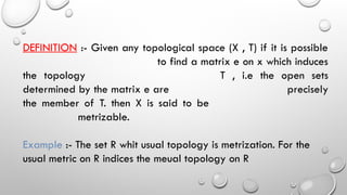 topology PPT for your college presentation | PPT