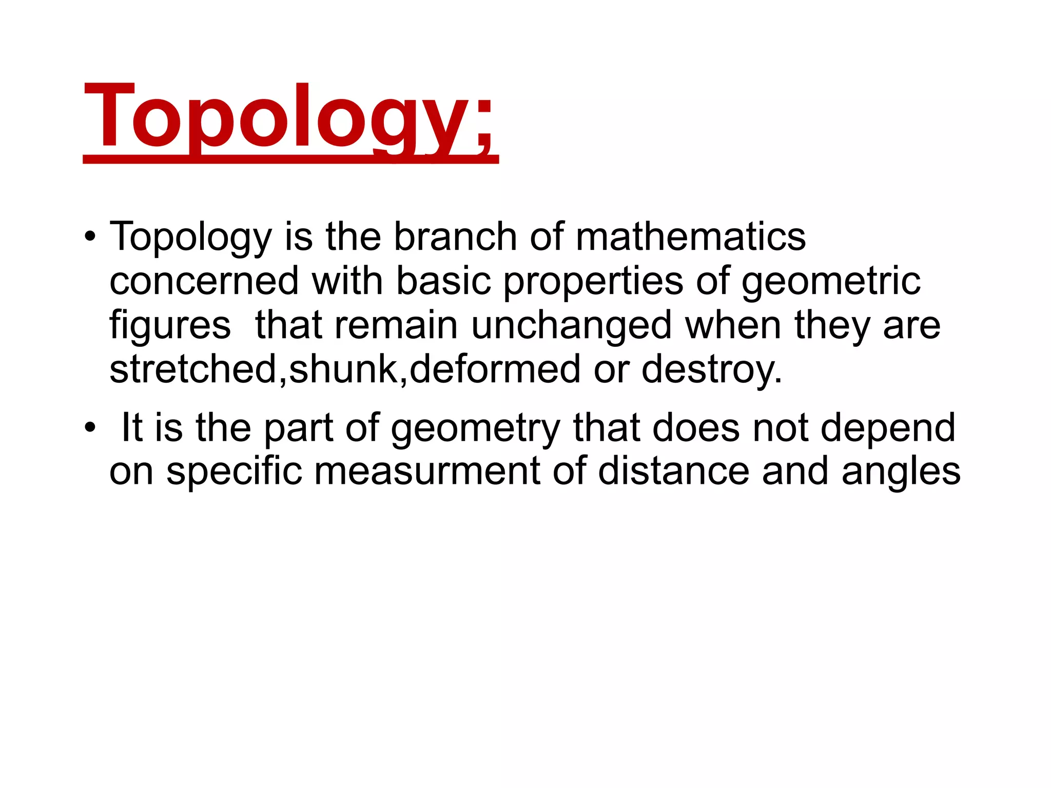 TOPOLOGY and TYPES OF TOPOLOGY PowerPoint | PPTX