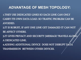 Network Topology | PPTX | Computer Networking | Computing
