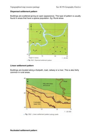 Topo map package w images | DOC