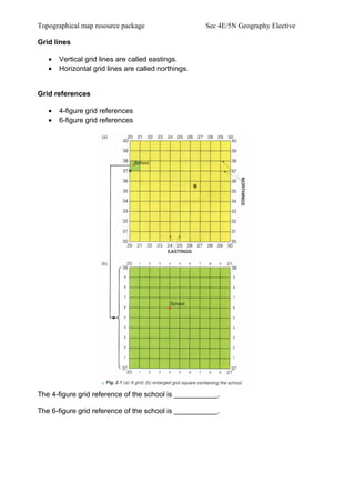 Topo map package w images | DOC