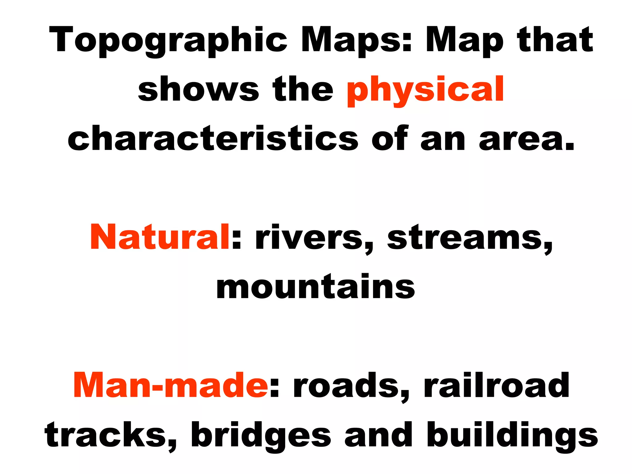 Reading Topographic Maps | PPT