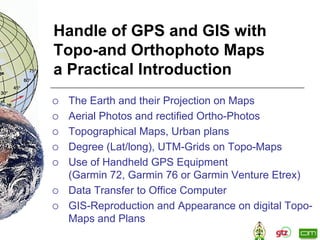 Topo Maps Gps And Gis | PPT