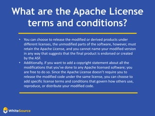 Top Open Source Licenses Explained | PPT