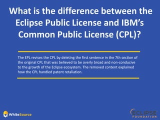 Top Open Source Licenses Explained | PPT