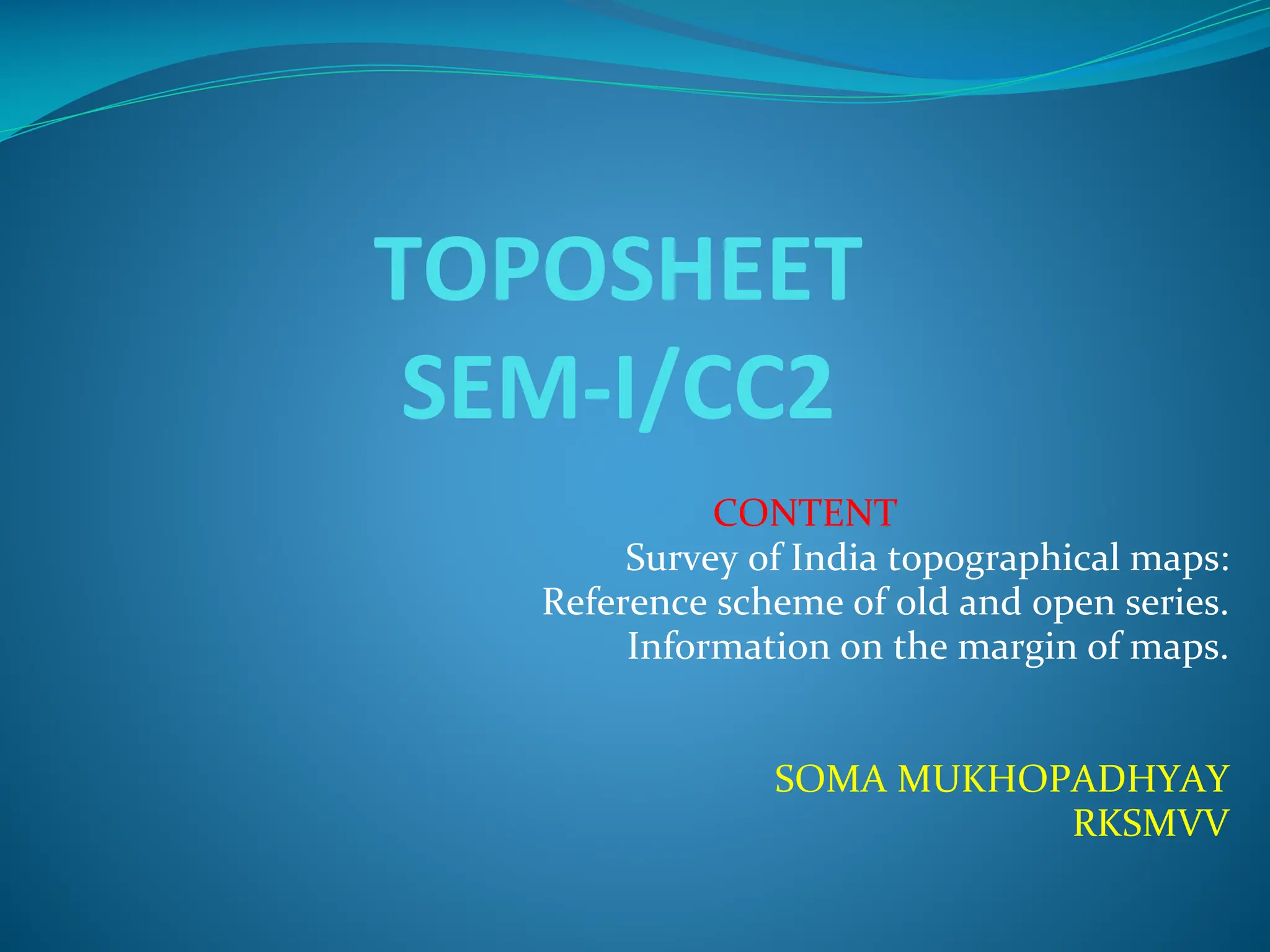 Toposheet. toposheet Topo sheet topsheet | PDF