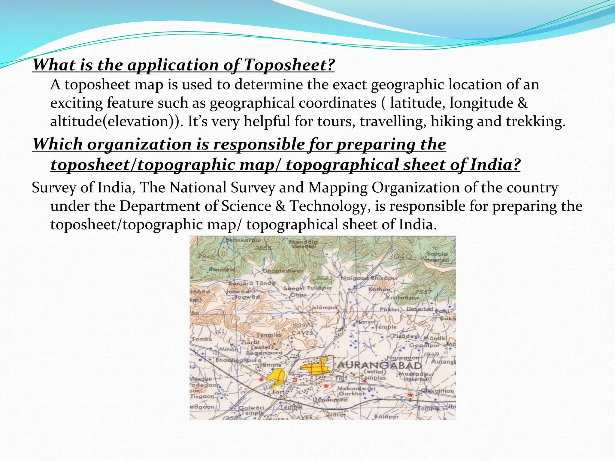 Toposheet. toposheet Topo sheet topsheet | PDF