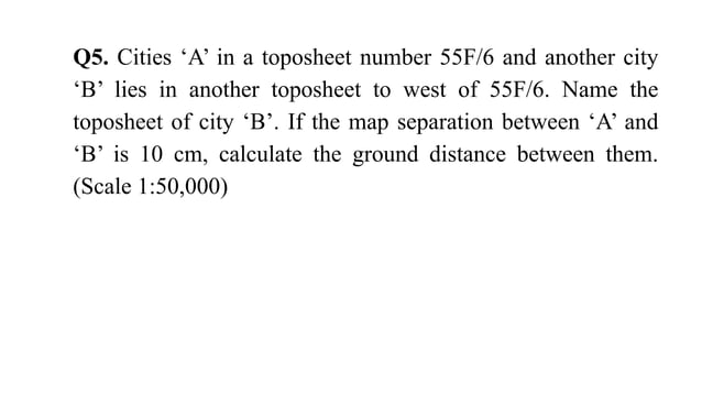 Toposheet indexing . | PPTX