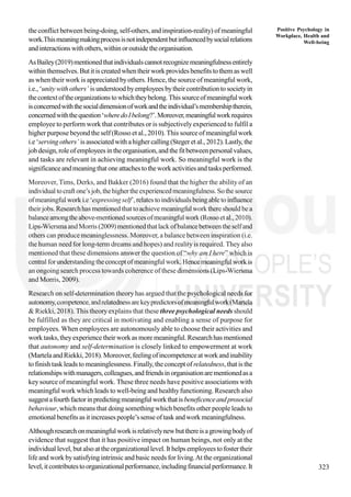 To Positive Psychology And Its Application To The Workplace Pdf