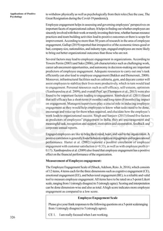 To Positive Psychology And Its Application To The Workplace Pdf