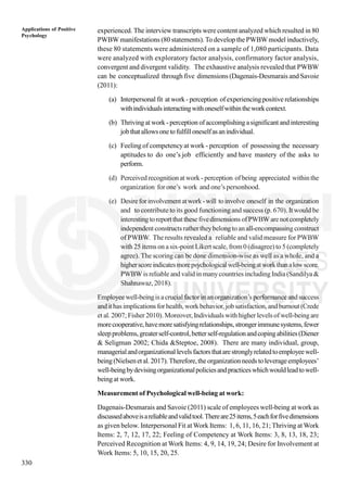 to positive psychology and its application to the workplace.pdf