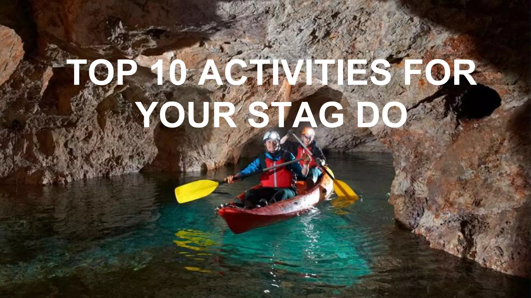 Top outdoor activities for your stag do | PDF