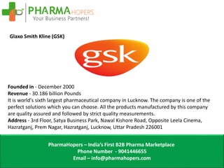 Top PCD Pharma Companies in Uttar Pradesh | PPTX