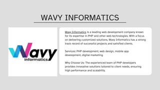 Top PHP Development Companies in Australia | PDF