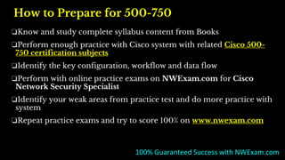 Top Practice Questions for the Cisco 500-750 CNSS Exam | PDF