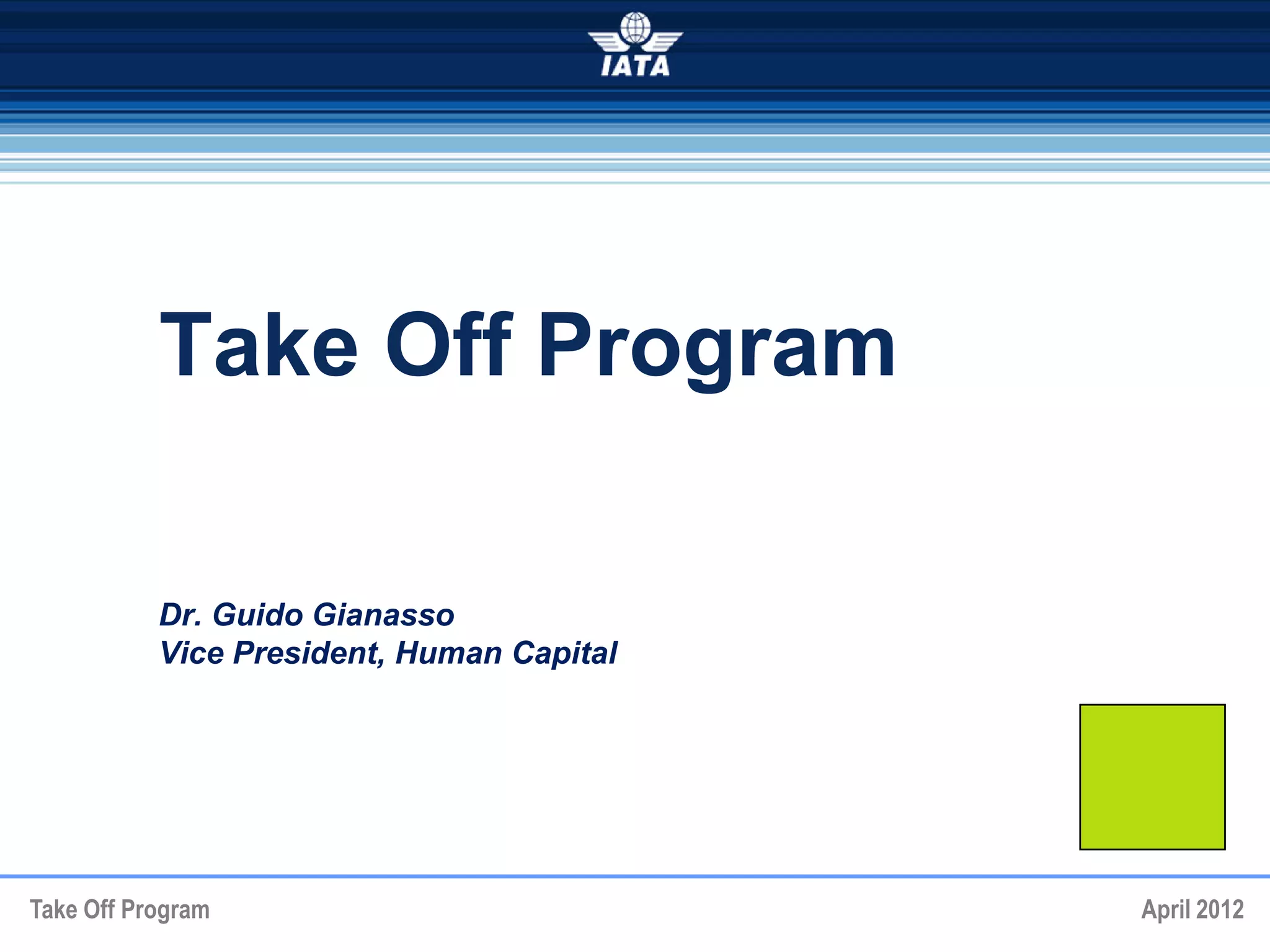 Take Off Program | PPTX
