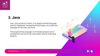 Top Programming Language of 2018 | PDF