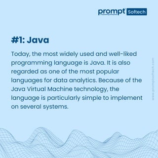 Top Programming Languages For Data Science | PDF