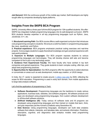 Top Programming Languages to Learn in 2024_ Insights from SKIPS BCA Program.pdf
