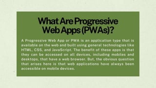 A Guide to PWAs with the Top Progressive Web Apps Examples | PPT