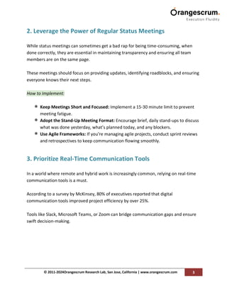 Top Project Management Communication Strategies and How to Implement ...