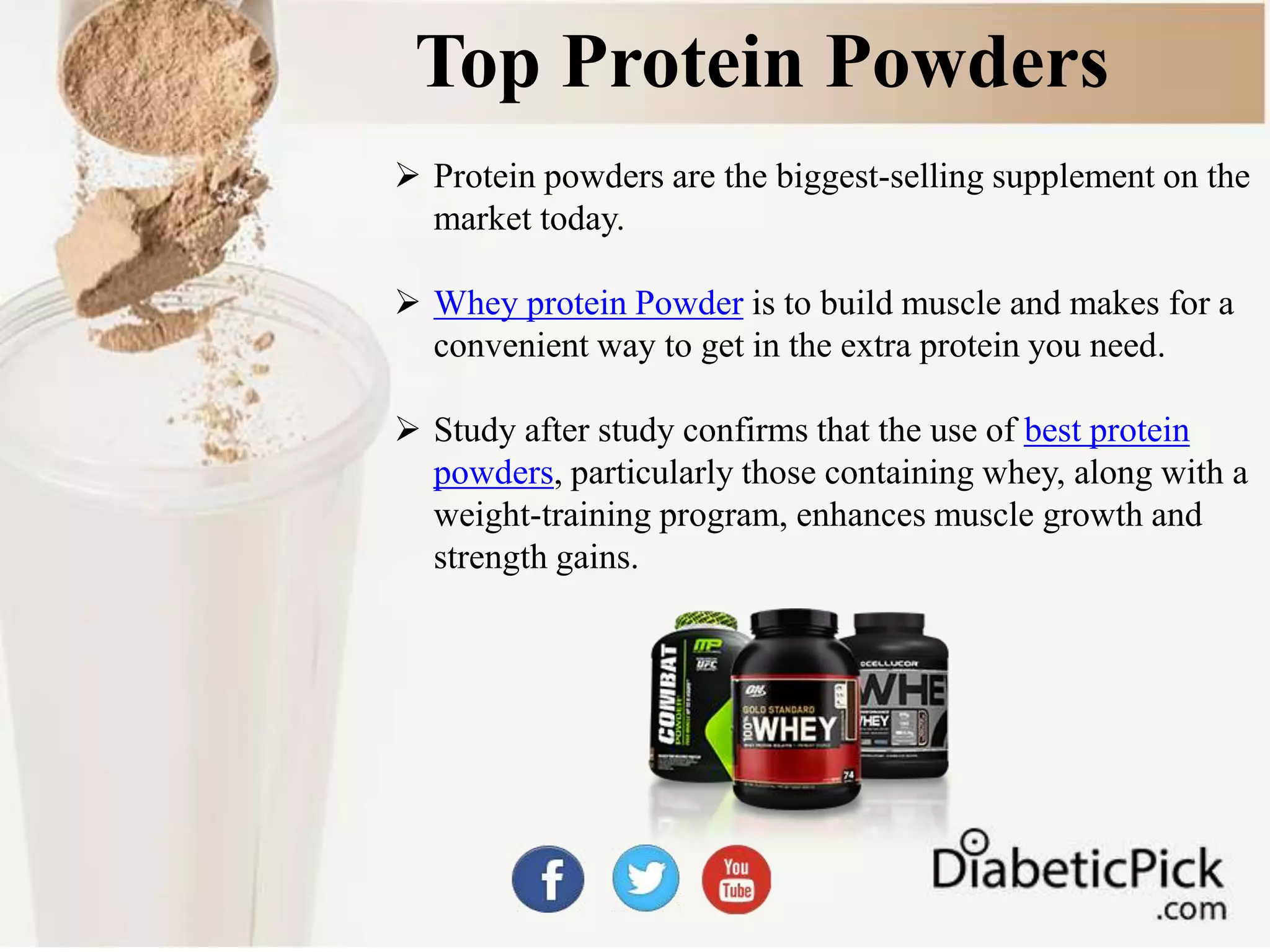 Top protein powders | PPTX