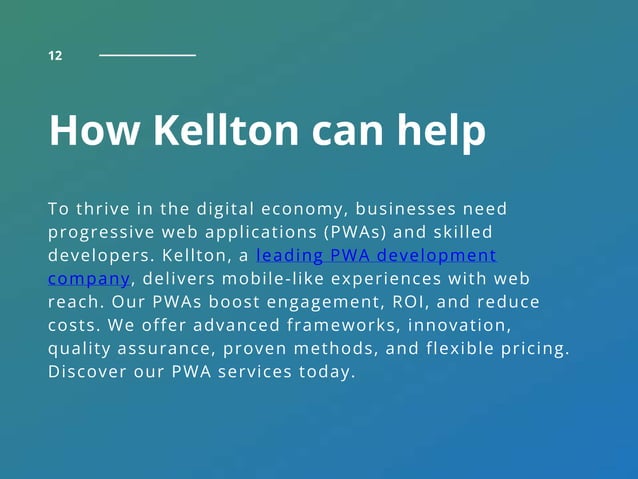 Explore the top Progressive Web App development frameworks | PPT