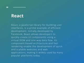 Explore the top Progressive Web App development frameworks | PPT