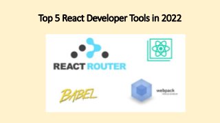 Top React Developer Tools.pptx