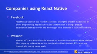 Top React Native App Development Considerations You Shouldn’t Miss | PPT