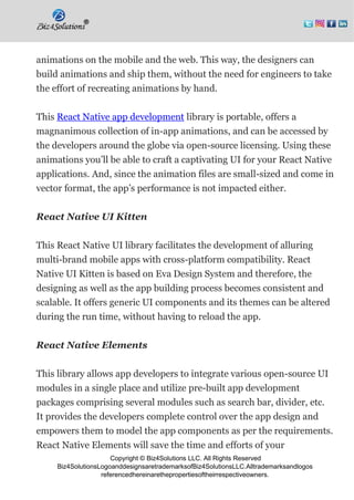Top react native libraries to watch out for in 2022 overview and ...