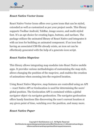 Top react native libraries to watch out for in 2022 overview and ...