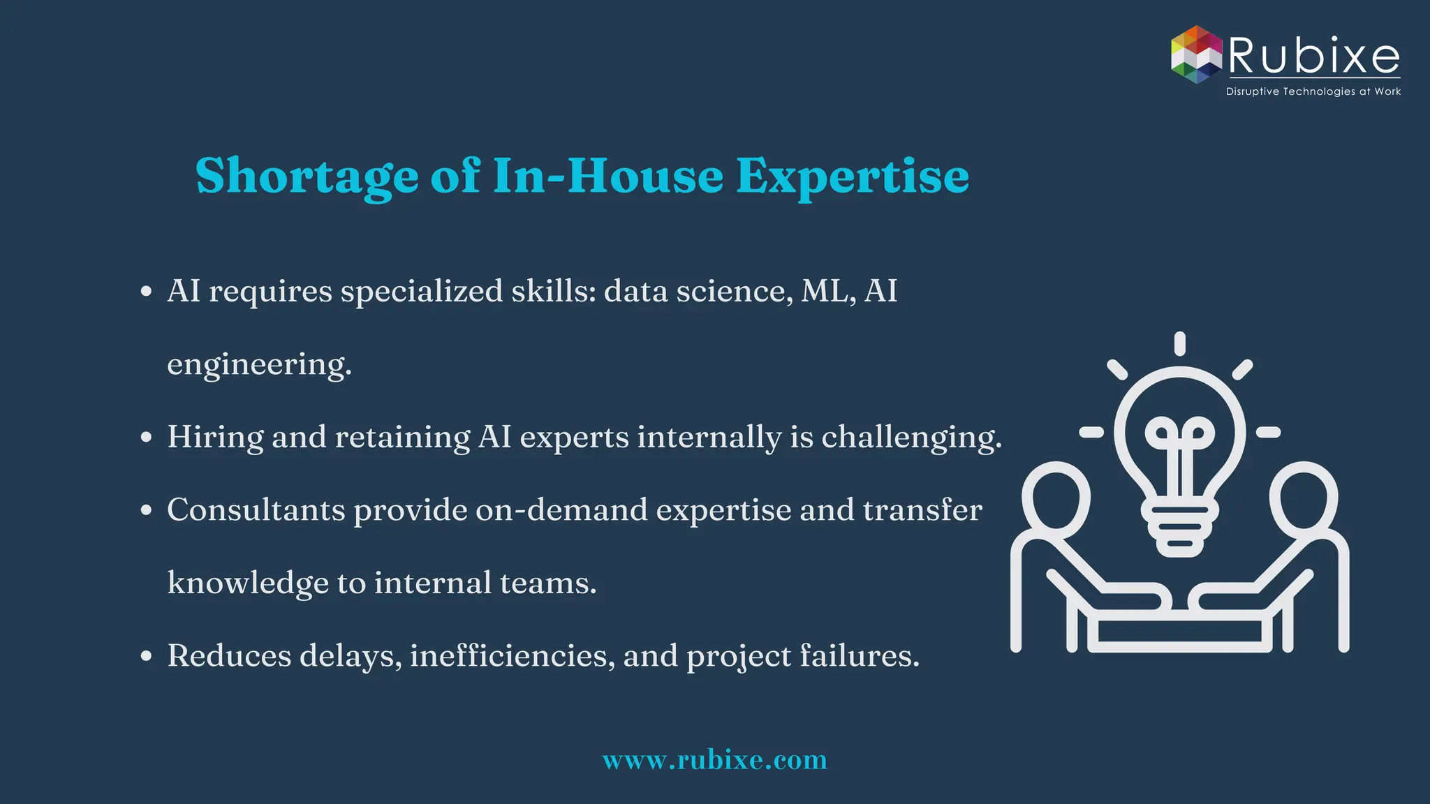Top Reasons Behind the Demand for AI Consulting Services | Rubixe | PDF