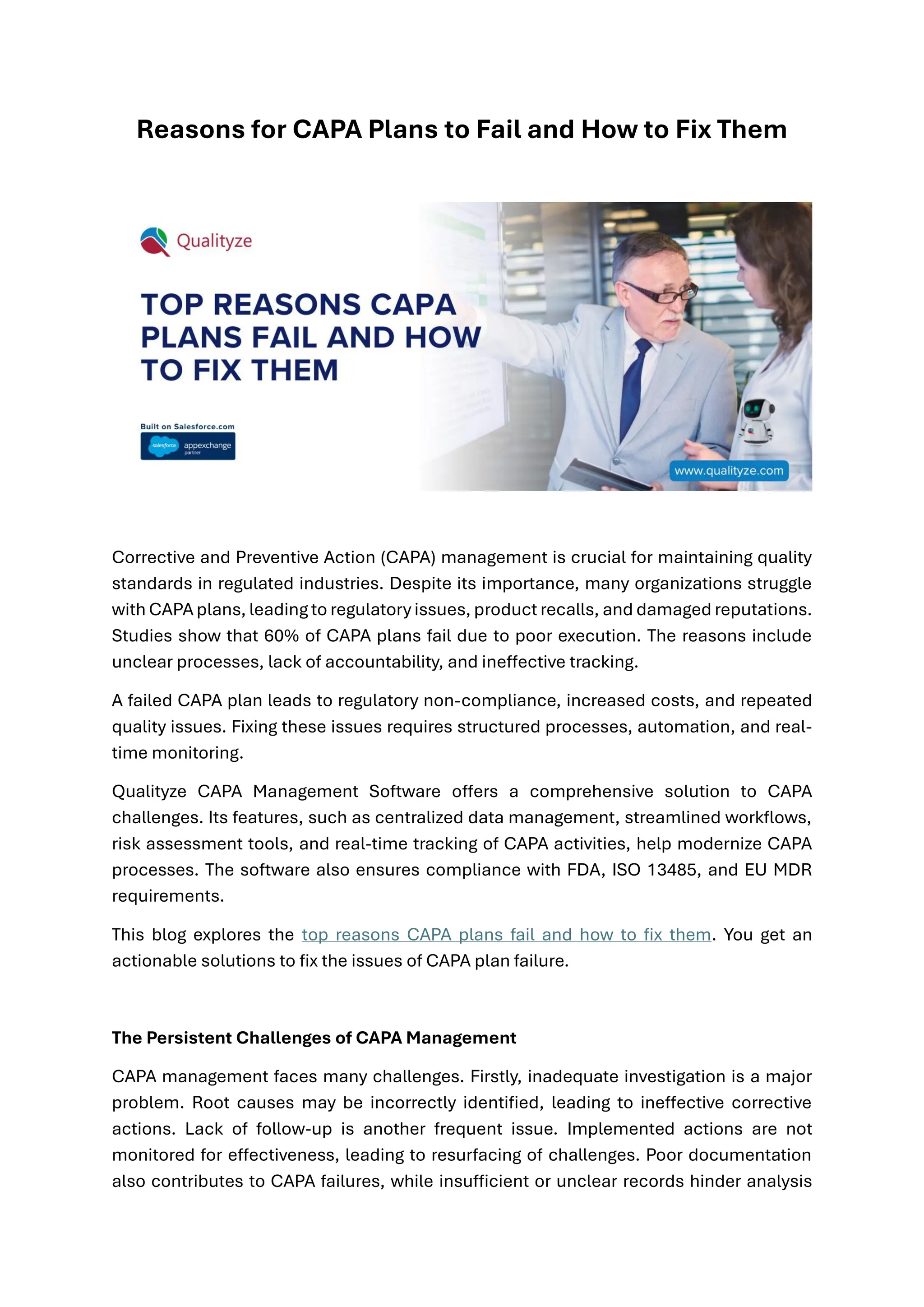 Top Reasons CAPA Plans Fail and How to Fix Them.pdf