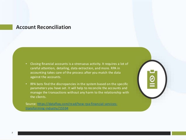 Top Reasons to use RPA in Financial Services | PPT