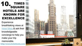 Top 10 reasons to visit NYC Times Square | PDF | Food & Drink