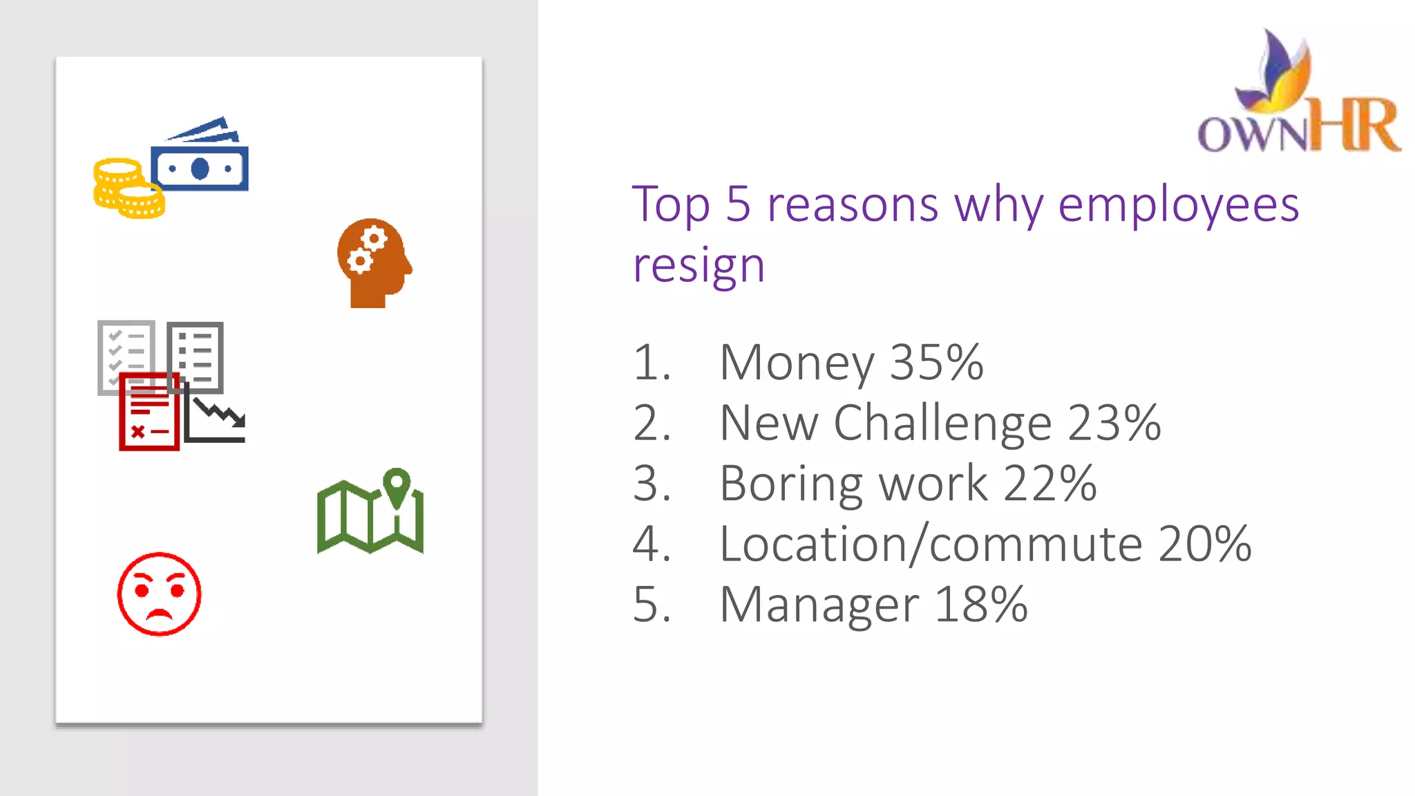 Top reasons why employees resign | PPSX