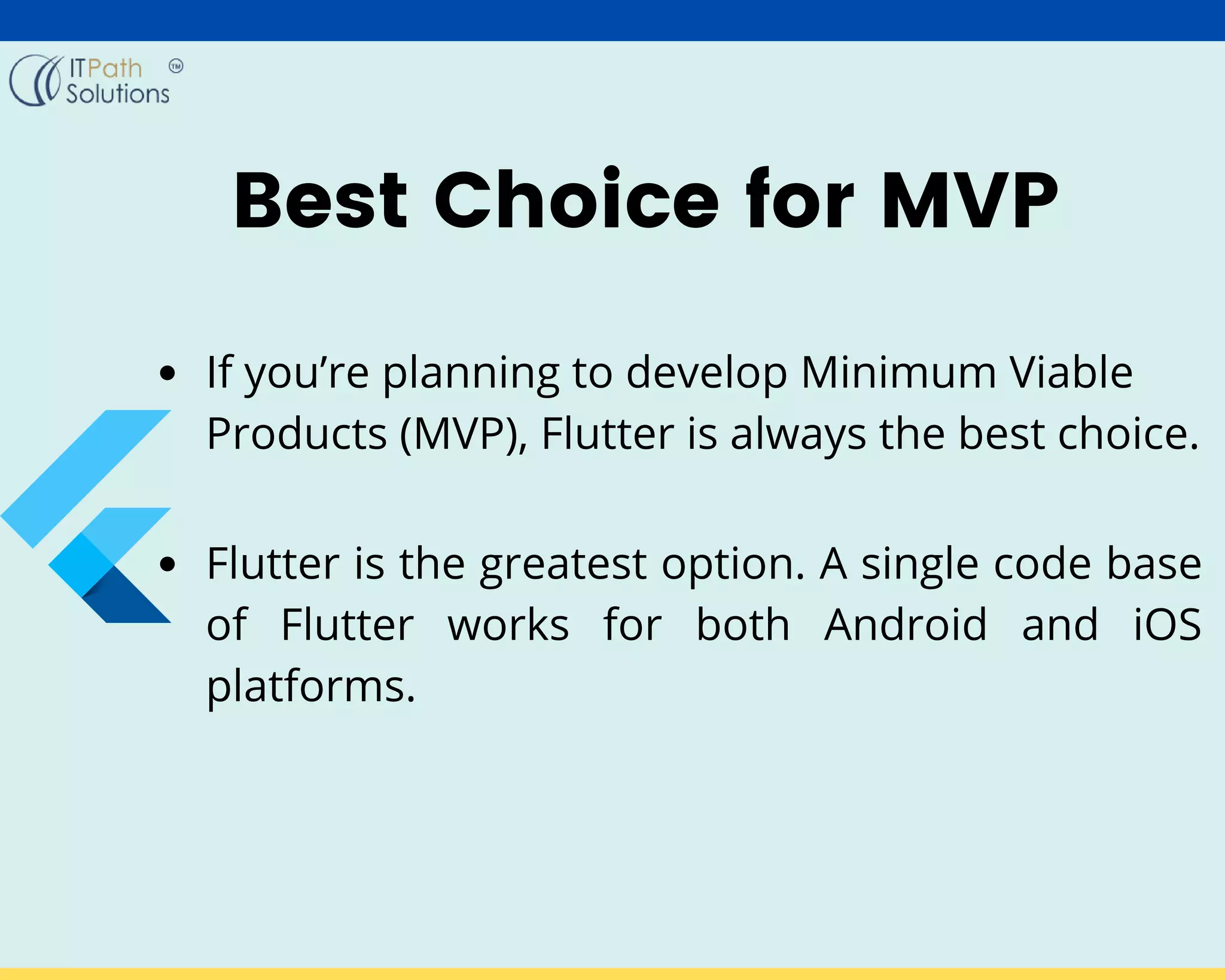 Top reason to choose flutter app development | PPT